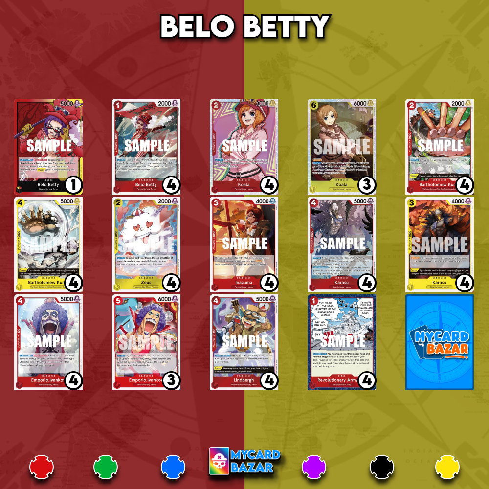 My Card Bazar - One Piece Deck Meta Belo Betty
