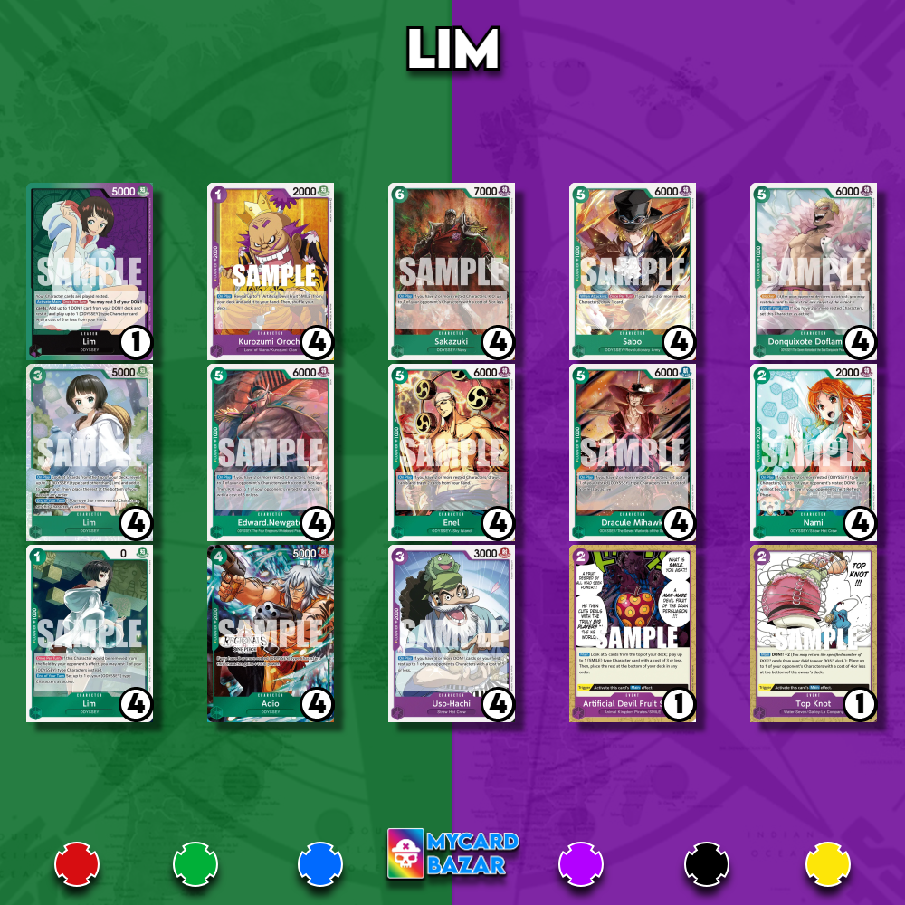 My Card Bazar - One Piece Deck Meta Lim